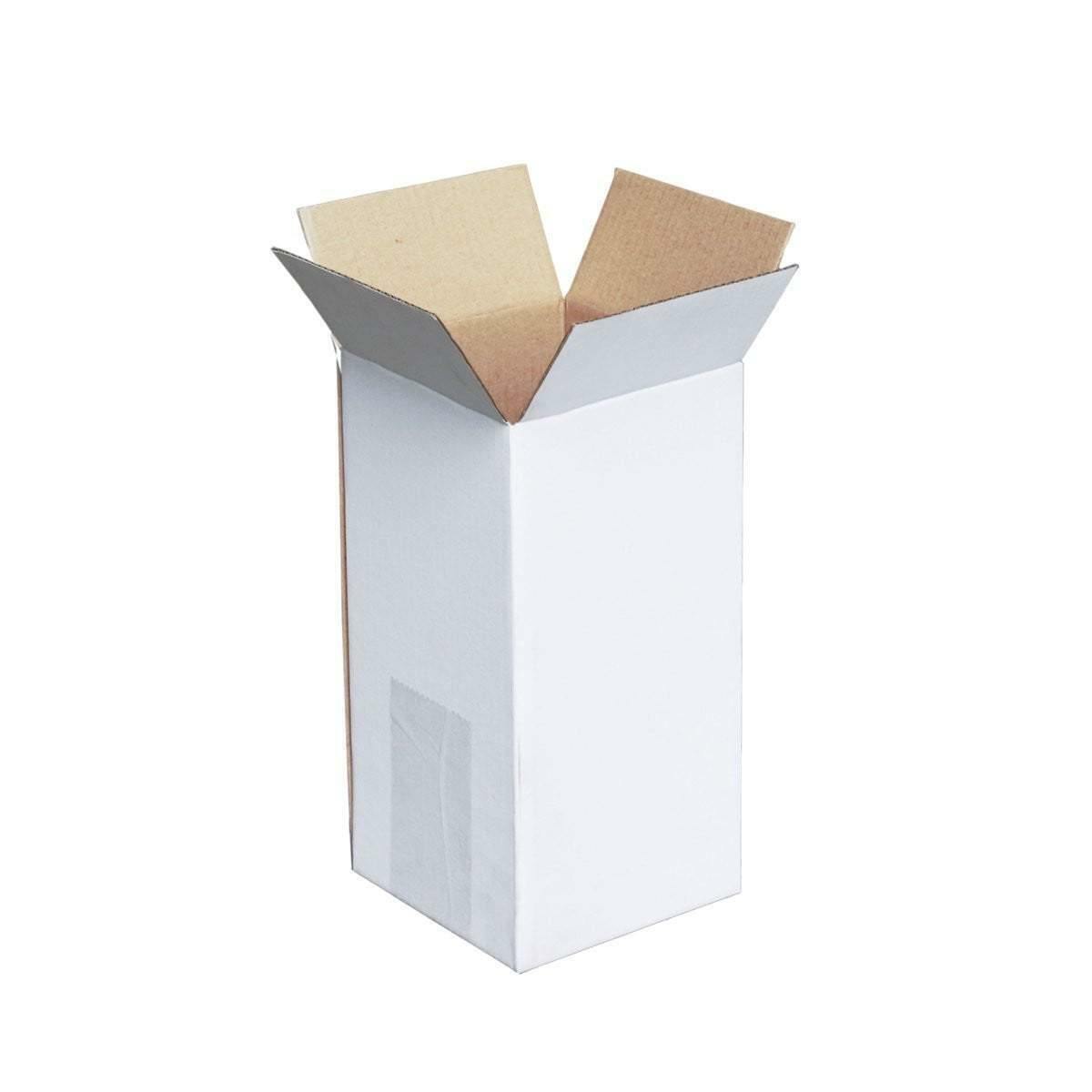 Buy 20x Mailing Box 100 x 100 x 250mm Regular White Long Tube Carton ...