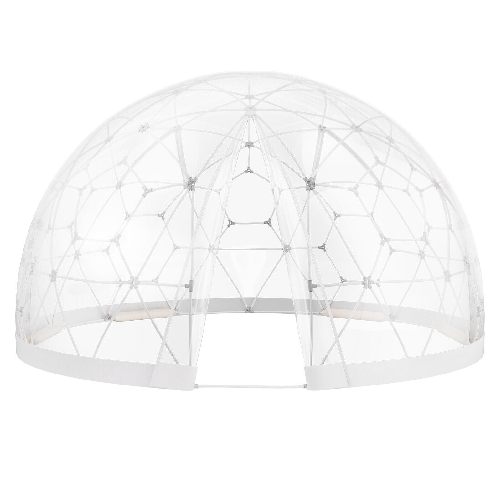 Buy 9.5FT Transparent Dome Tent: 360° Views, Weatherproof, Easy Setup ...