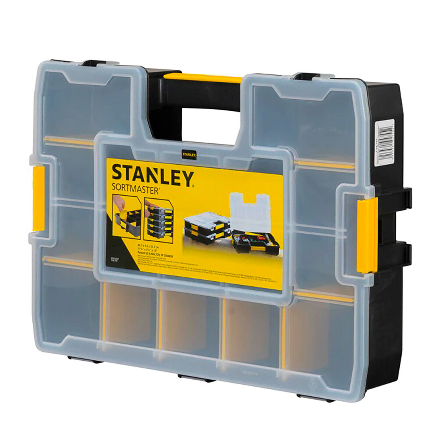 Buy Stanley SortMaster® Tool Box Parts Organiser Pro Deep Tradies Chest ...