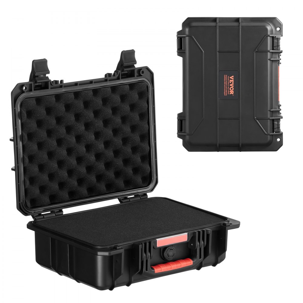 Buy 0.56 Cu.ft Weatherproof Hard Case with Handle Clips Padlock Holes ...