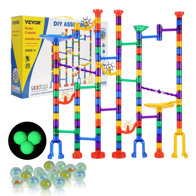Buy Marble Run Set 150 PCS Building STEM Toy Educational Blocks Gift ...