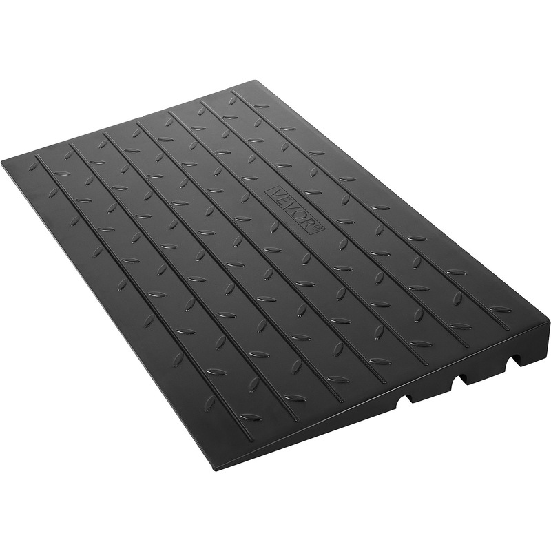 Buy Rubber Threshold Ramp, 7.62 cm Rise Threshold Ramp Doorway, 3 ...