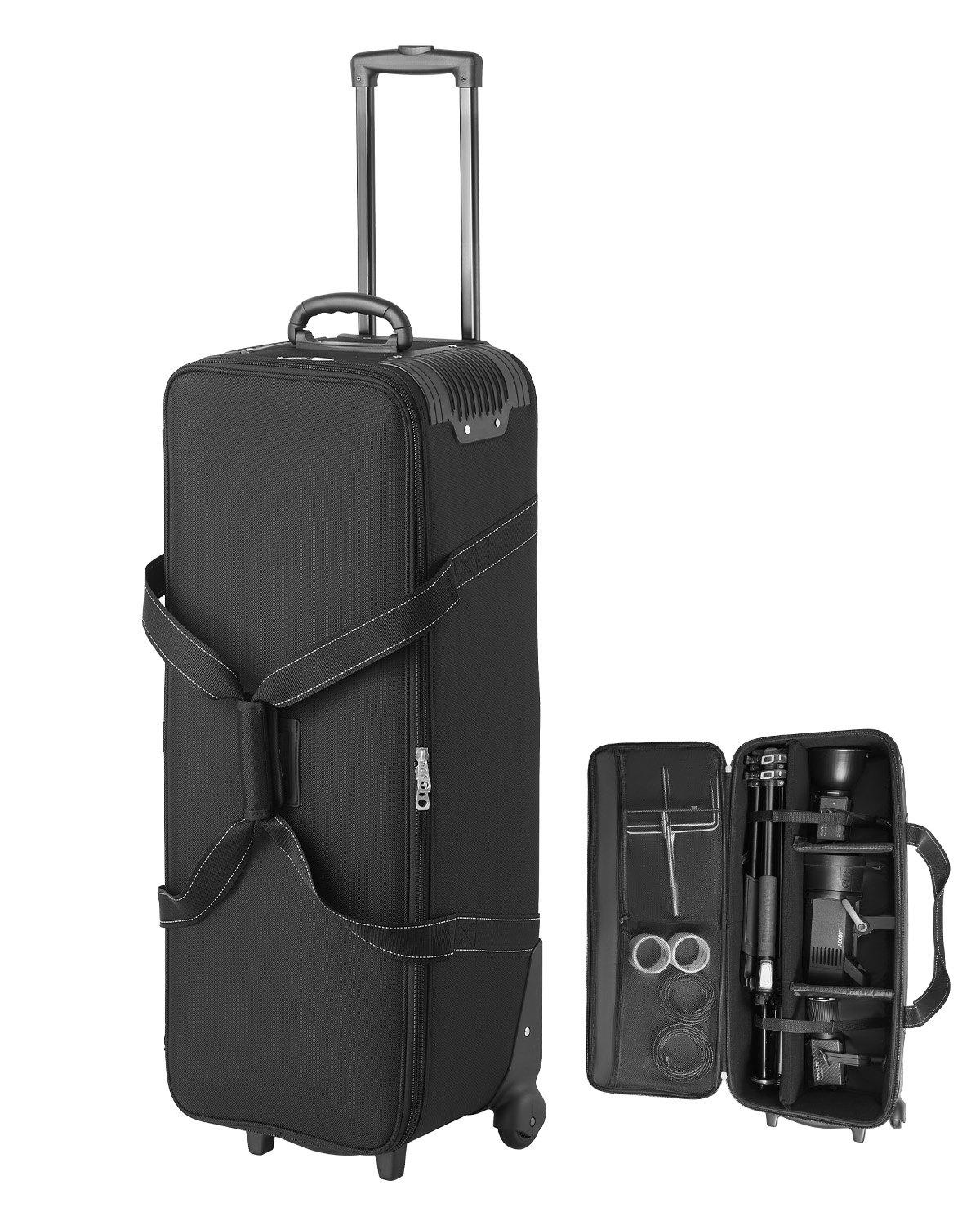 Buy Studio Equipment Trolley Case 118 x 37 x 30 cm Rolling Camera Bag ...