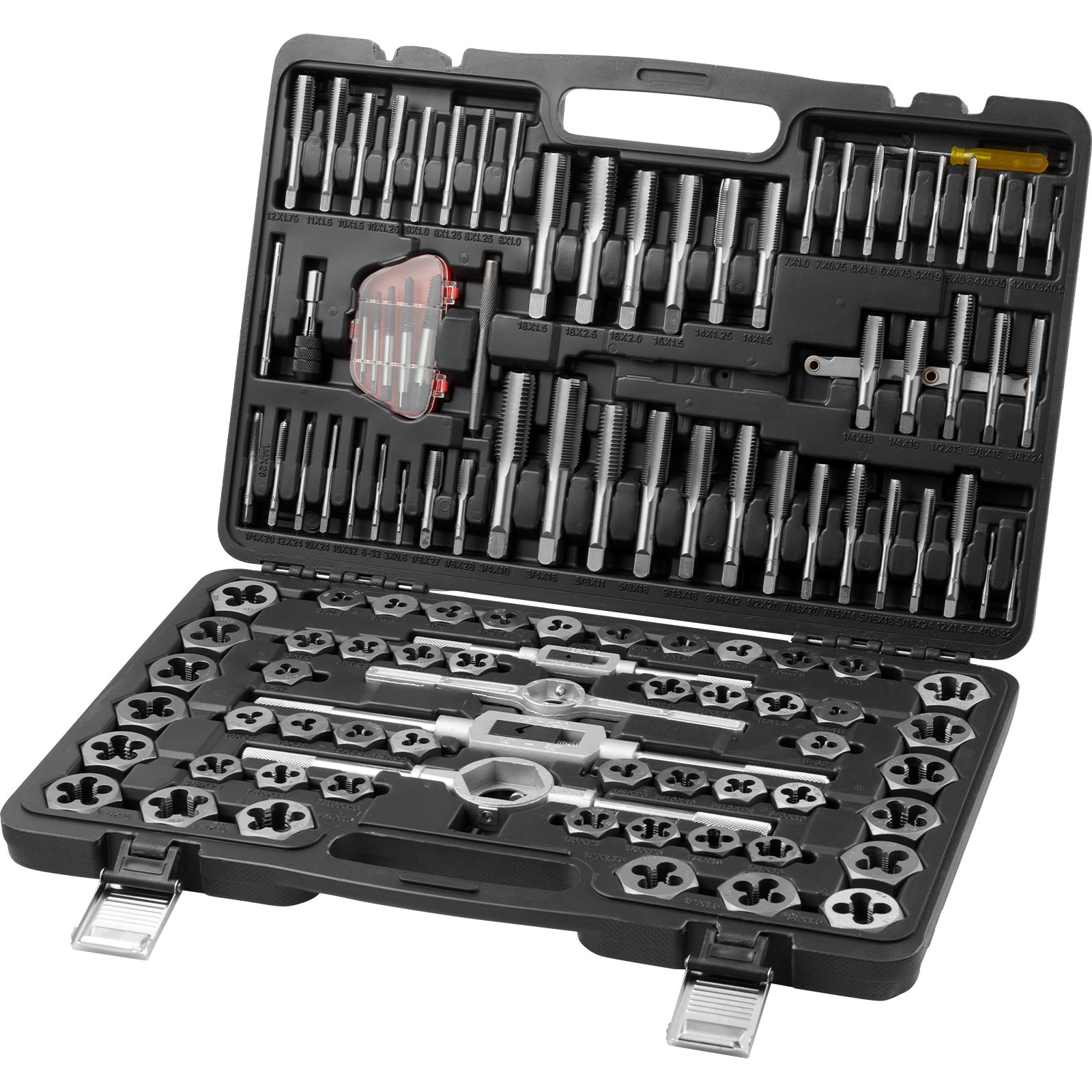 Buy Tap and Die Set, 116-Piece Include Metric and SAE Size, Bearing ...