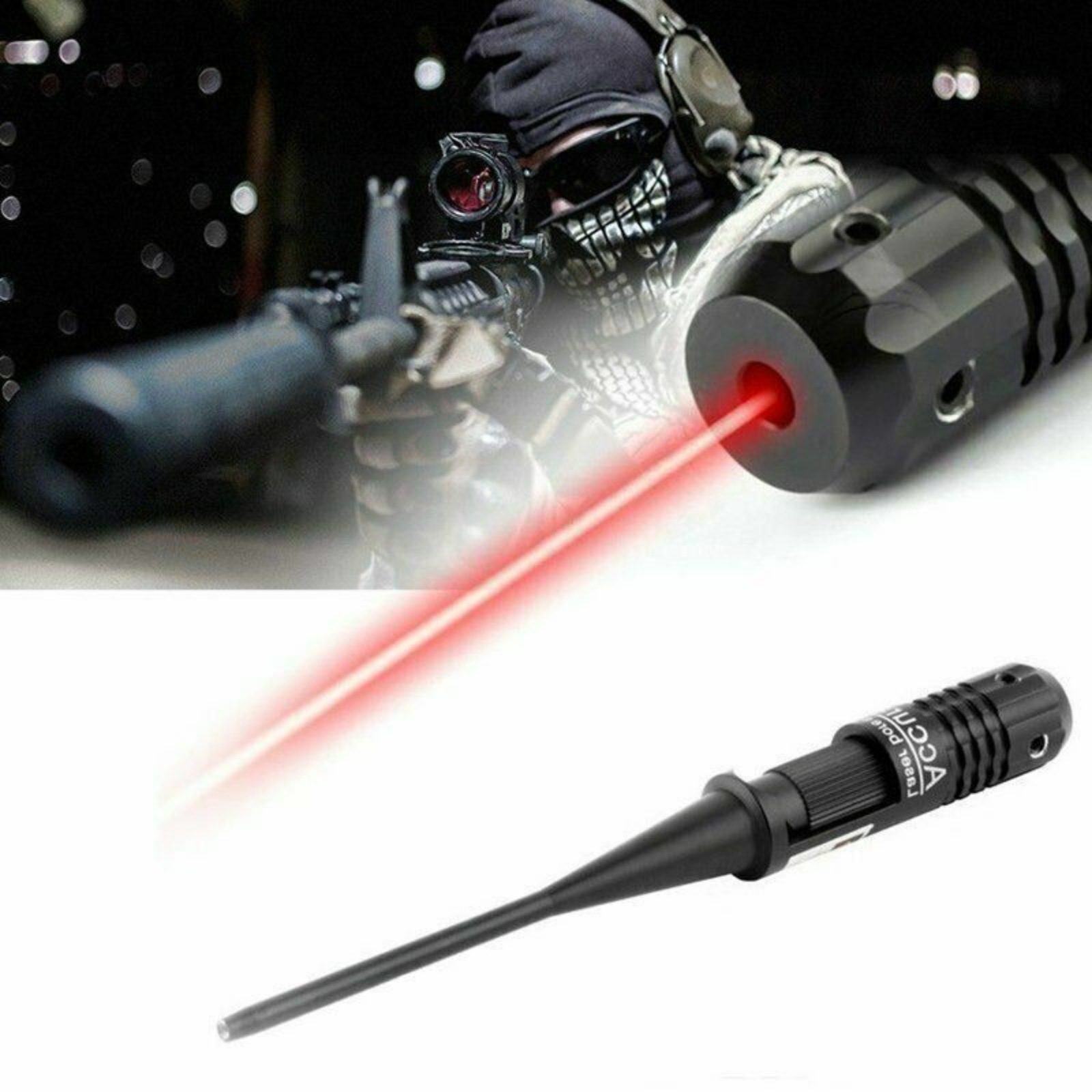 Buy Bore Sighter .22 to .50 Caliber Rifle Scope New Red Dot Laser Sight ...