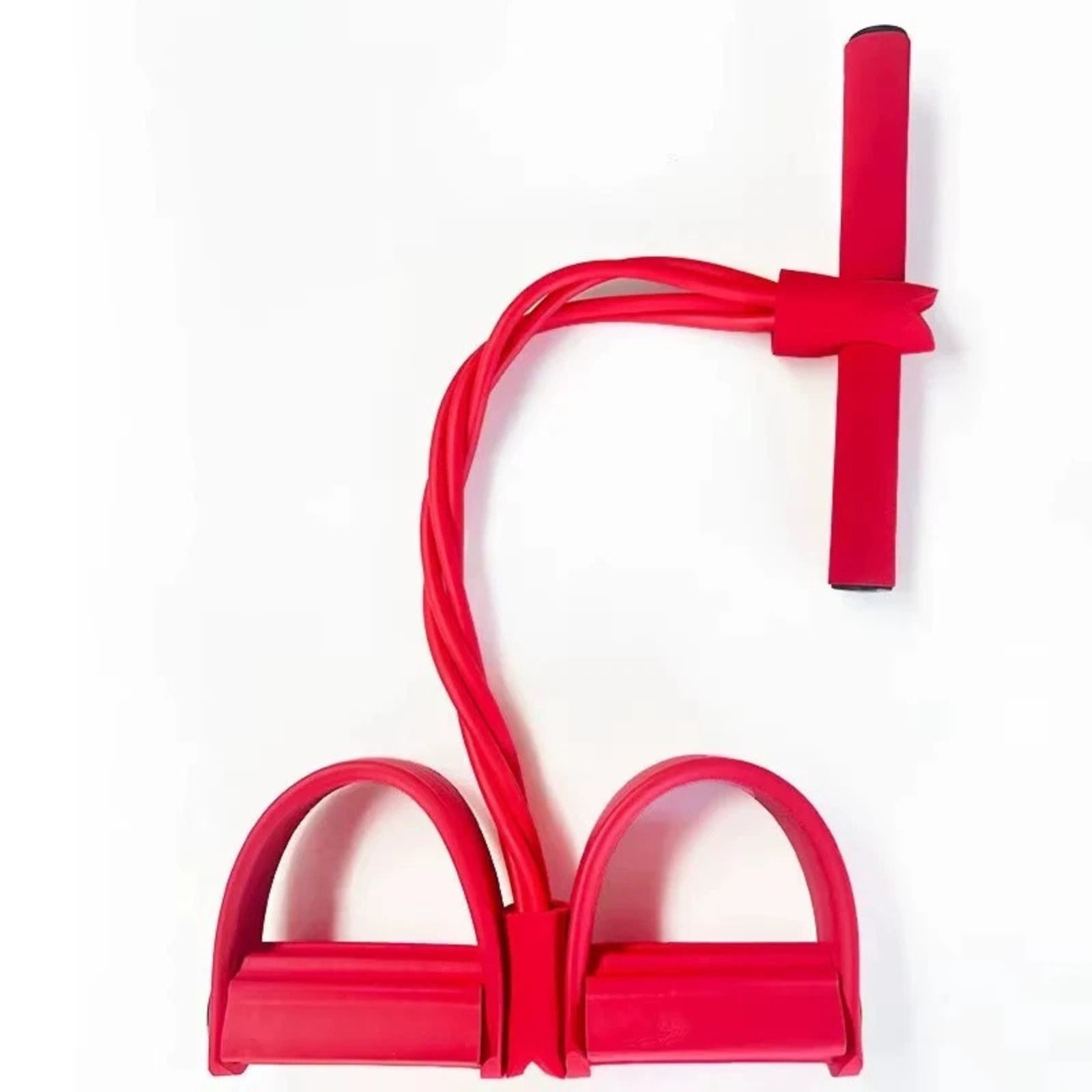 Buy Exercise Tension Rope Multi Function Pedal Red Foot Resistance ...