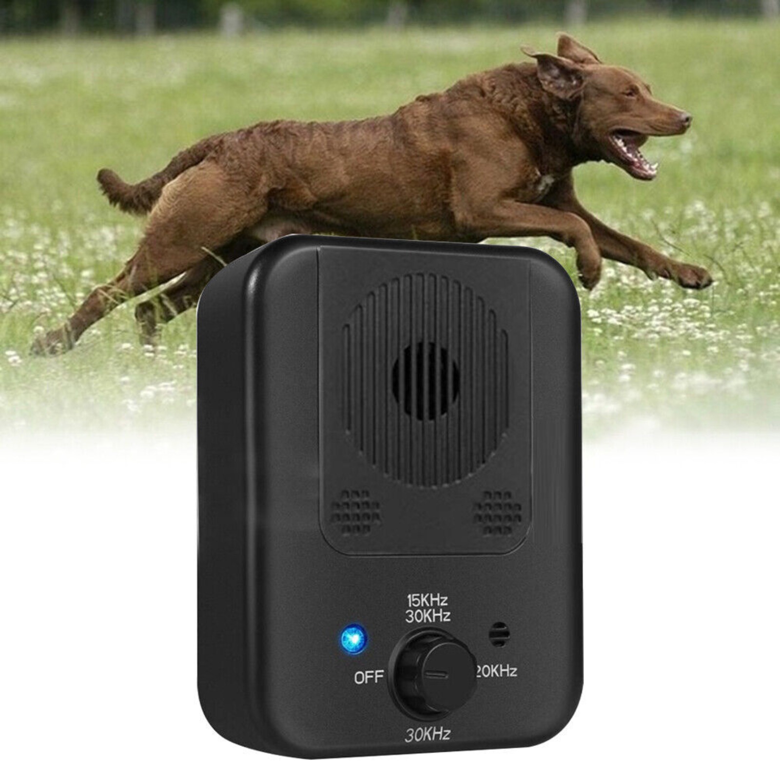 Buy Ultrasonic Dog Barking Control Stop Repeller Outdoor Anti Bark ...
