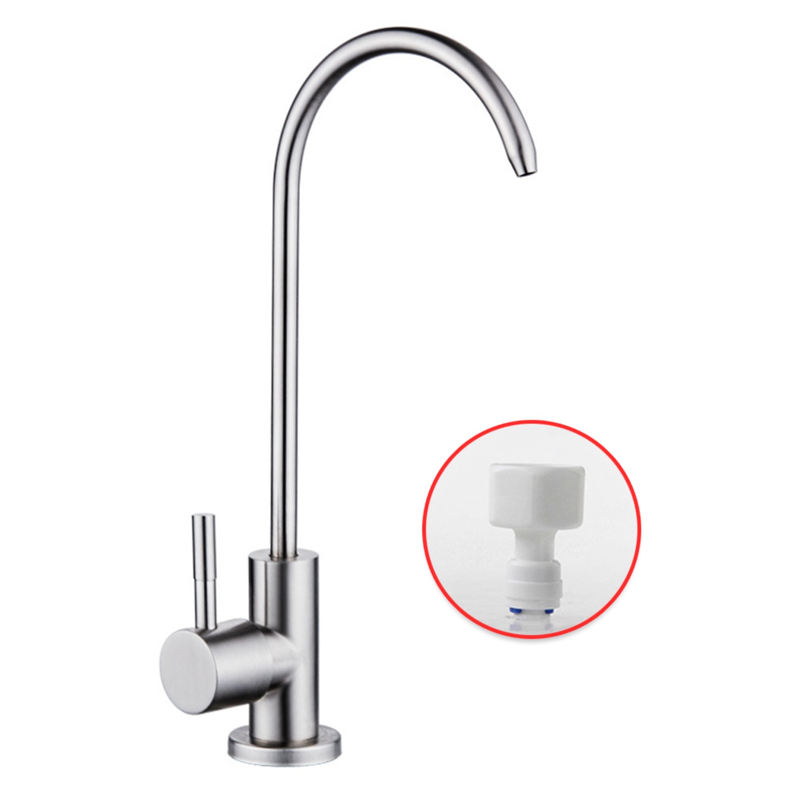 Buy Water Filter Ceramic Disc Faucet Premium Stainless Steel Tap RO ...