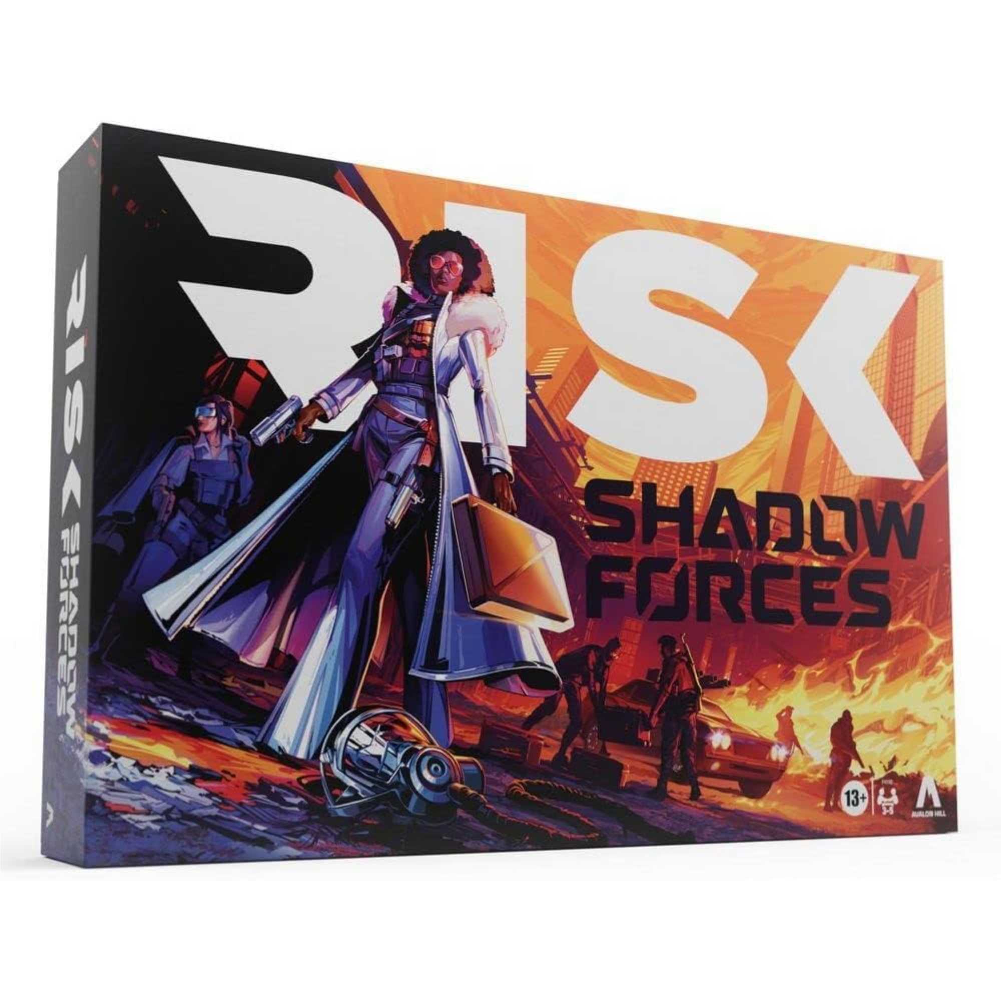 Buy Hasbro Avalon Hill Risk Shadow Forces Strategy Board Game 3-5 ...
