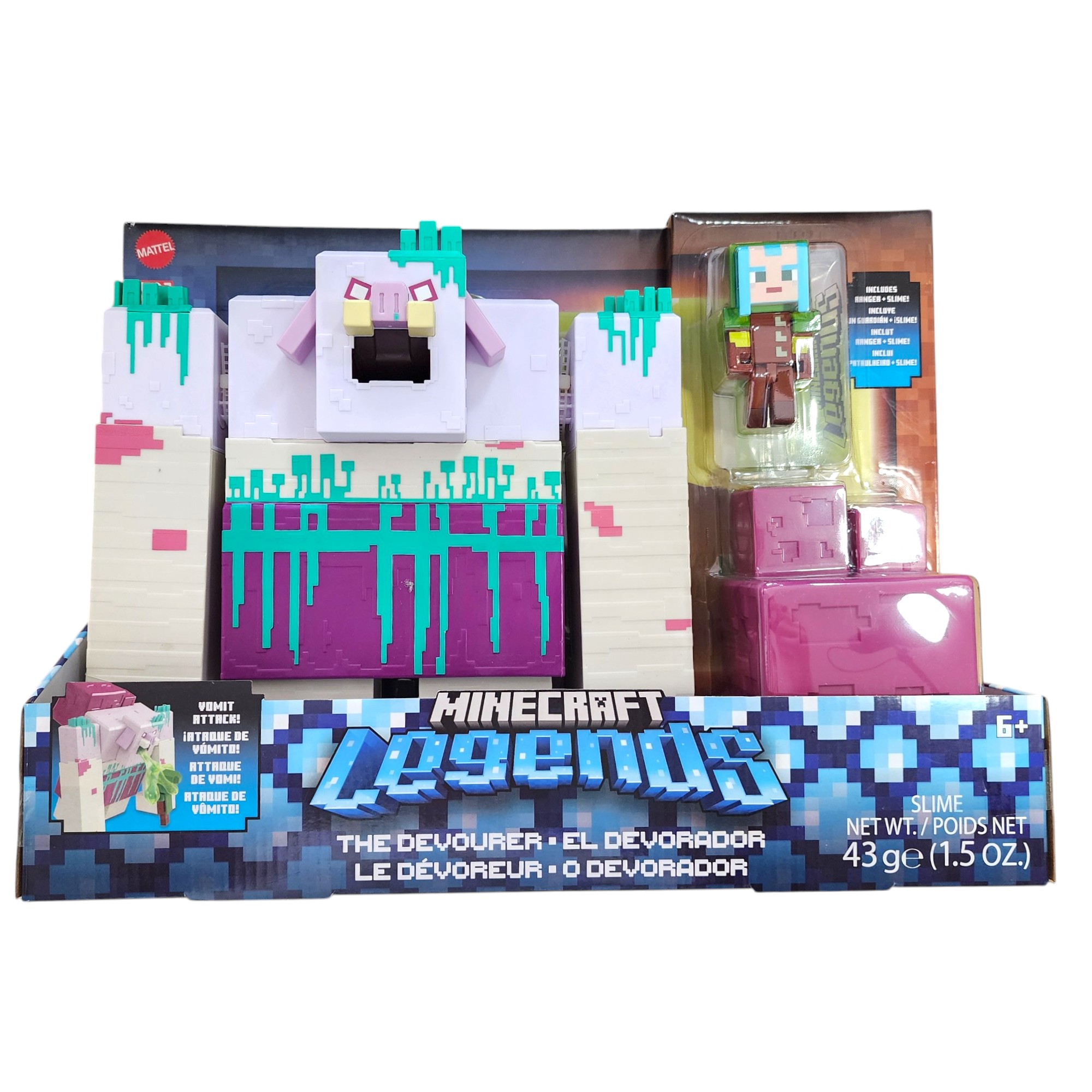 Buy Mattel Minecraft Legends The Devourer + Ranger Action Figure ...