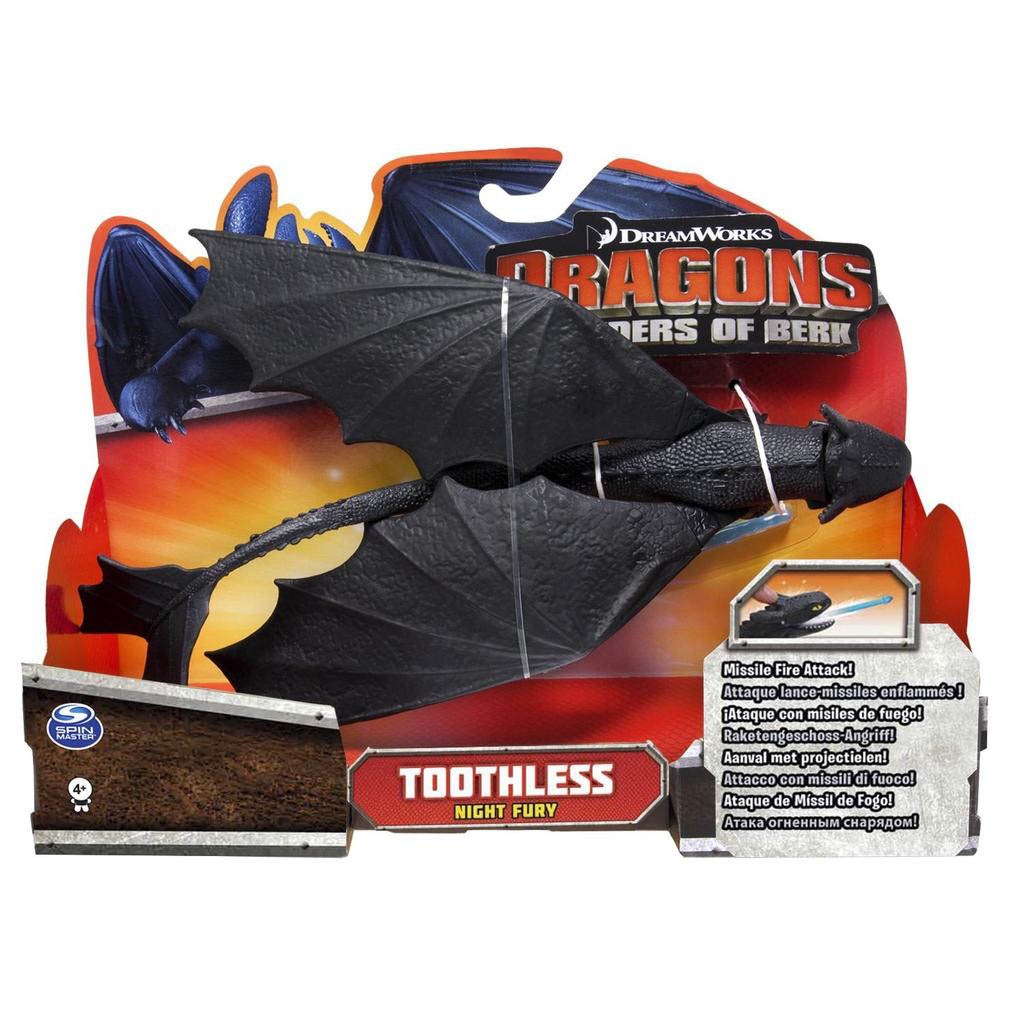 Buy DRAGONS DEFENDERS OF BERK ACTION FIGURE TOOTHLESS NIGHT FURY ...