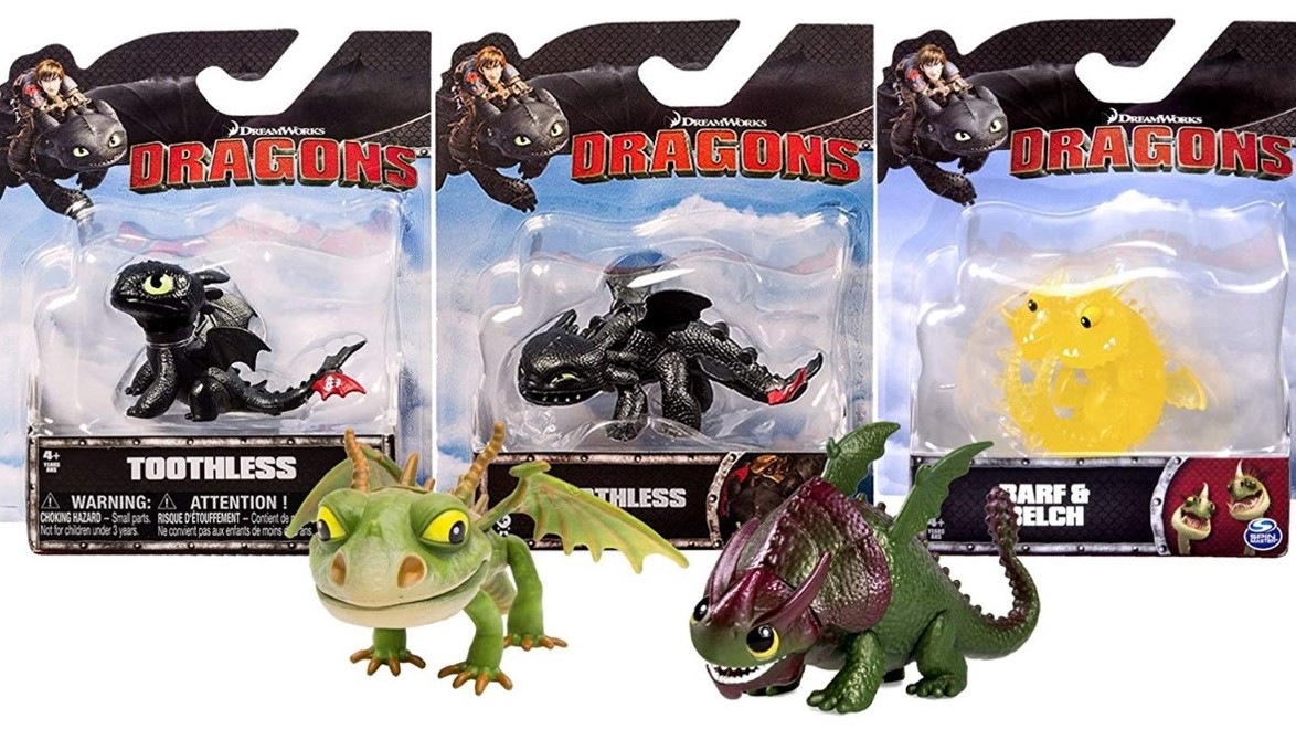 Buy Dreamworks Dragons Mini Dragon Figures Set - MyDeal Australia