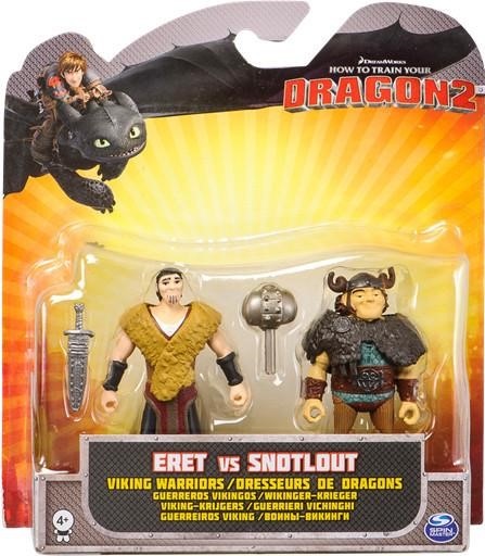 Buy HOW TO TRAIN YOUR DRAGON 2 ERET & SNOTLOUT VIKING WARRIORS 2-PACK ...
