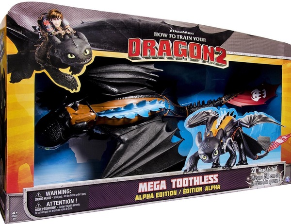 Buy How To Train Your Dragon Mega Toothless Alpha Edition - MyDeal ...
