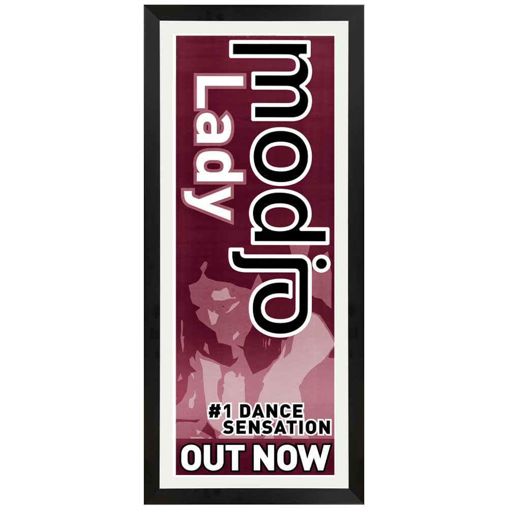 Buy Modjo - Lady (Hear Me Tonight) Daybill Poster Framed - MyDeal Australia