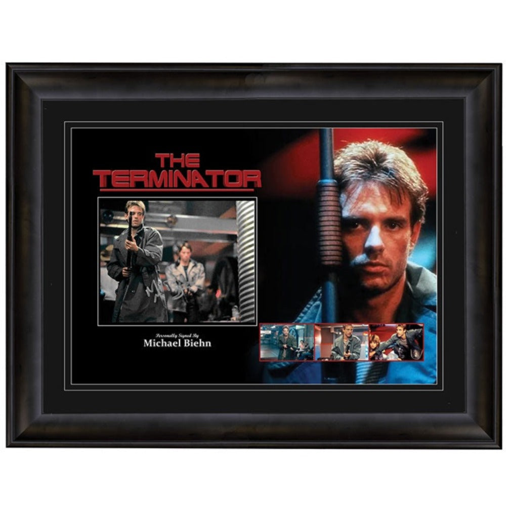 Buy The Terminator Michael Biehn Signed 8x10 Photo 3 Framed - MyDeal ...
