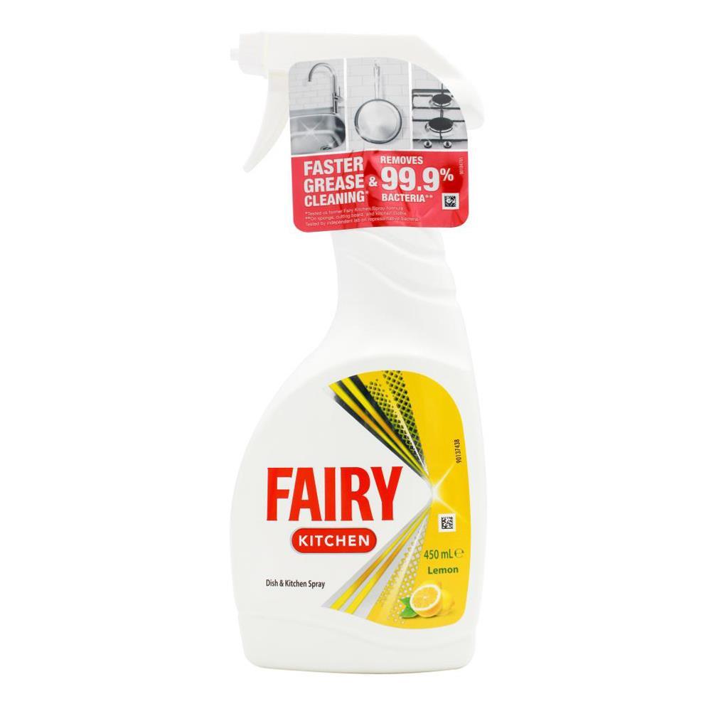 Buy Fairy Kitchen Spray Lemon 450mL - MyDeal Australia