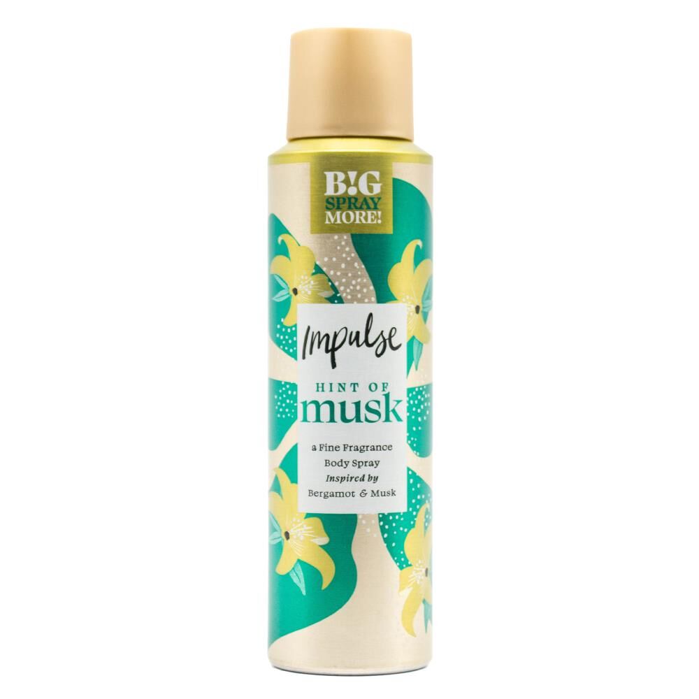Buy Impulse Body Spray Hint of Musk 150mL - MyDeal Australia
