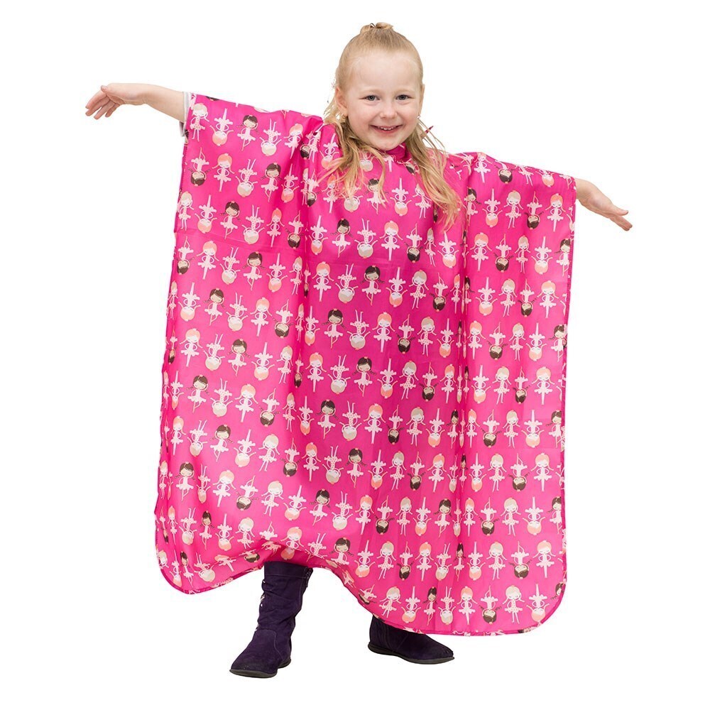 Buy 3x Salon Smart Ballerina Kids Hairdressing Cape - MyDeal Australia