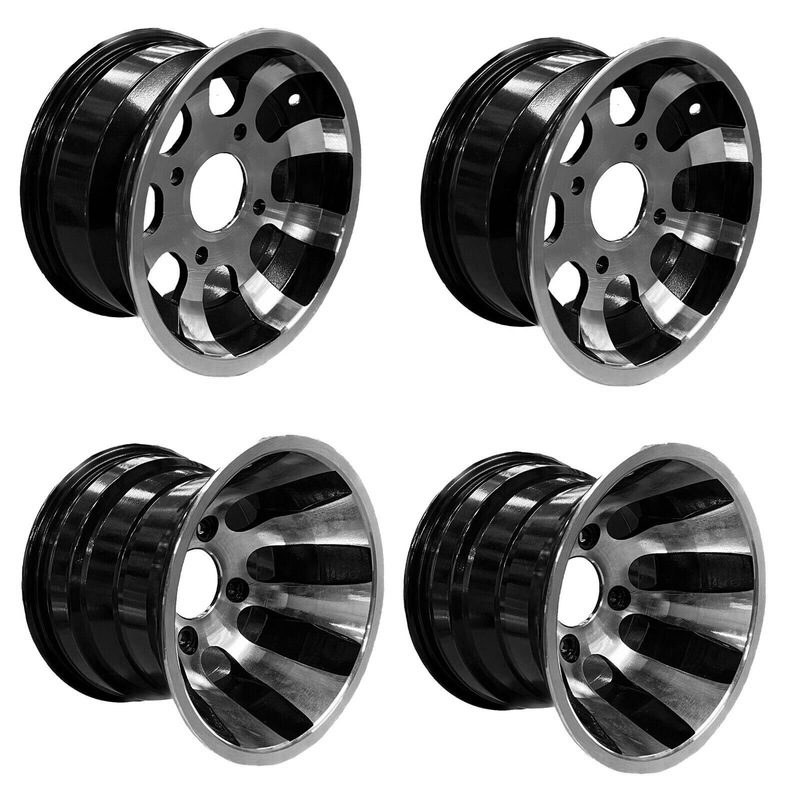 Buy TDR 2 Set Alloy Wheel Rims 21x7-10" Front & 22x11-10" Rear for Quad ...
