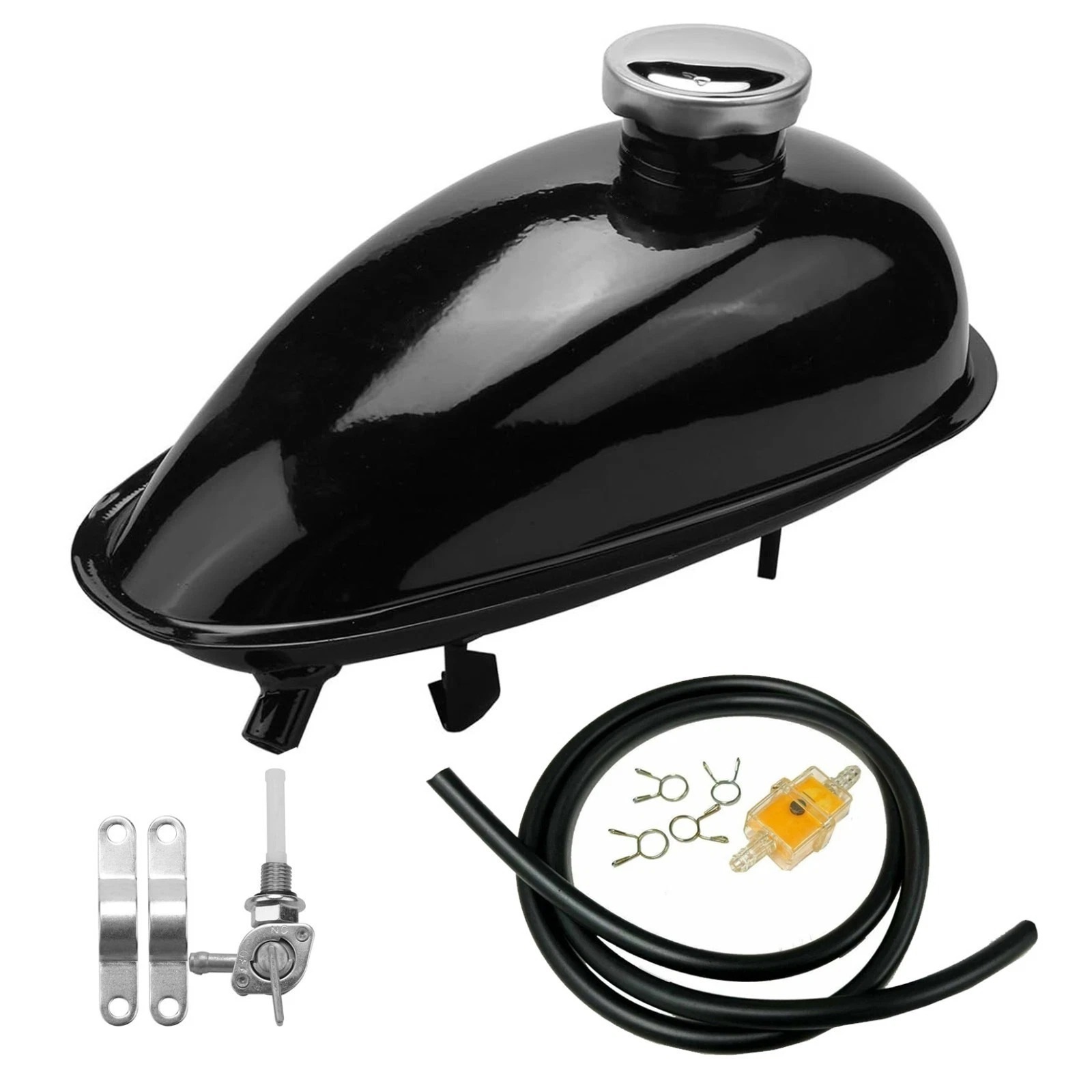 Buy TDR 2L Gas Petrol Fuel Tank 49cc 66cc 70cc 80cc Motorized Bicycle ...