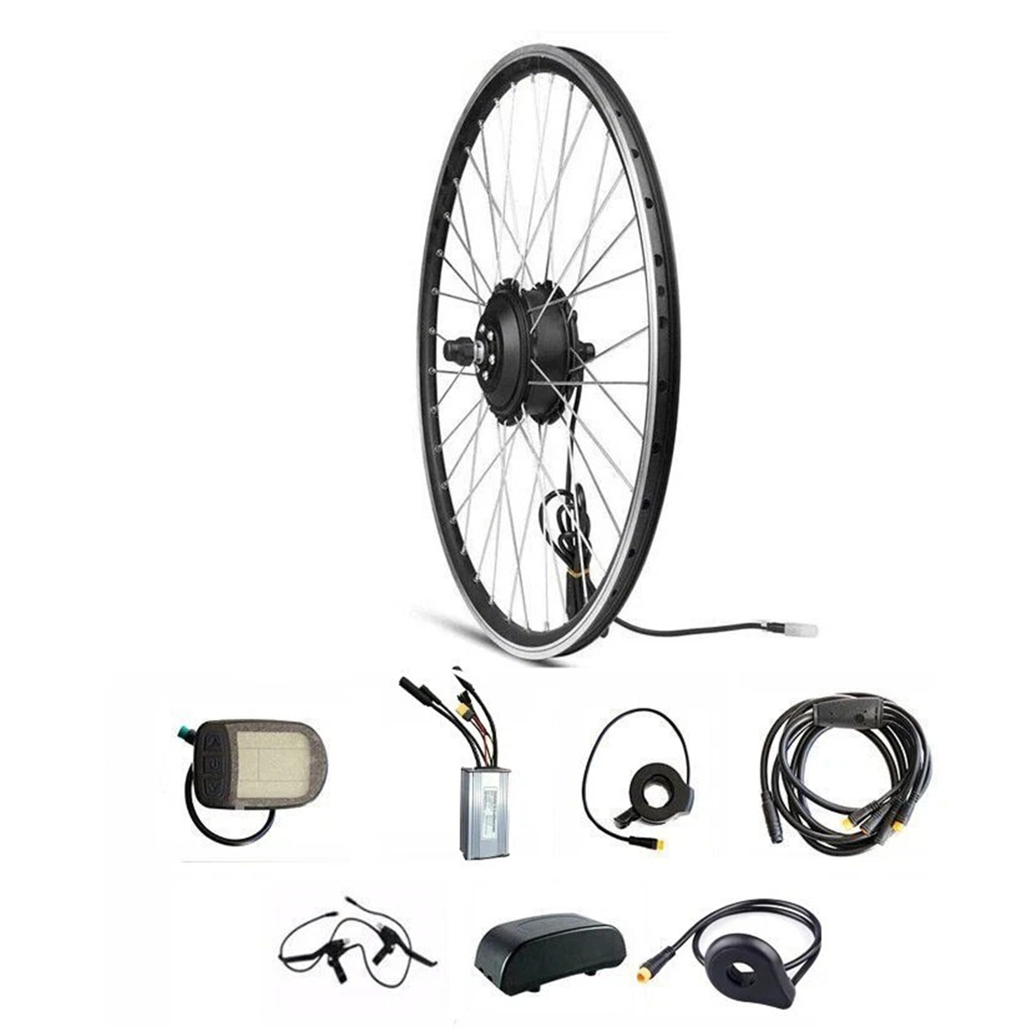 Buy TDR 36V 250W Electric Bike Conversion Kit 26'' Rear Hub Motor Ebike ...