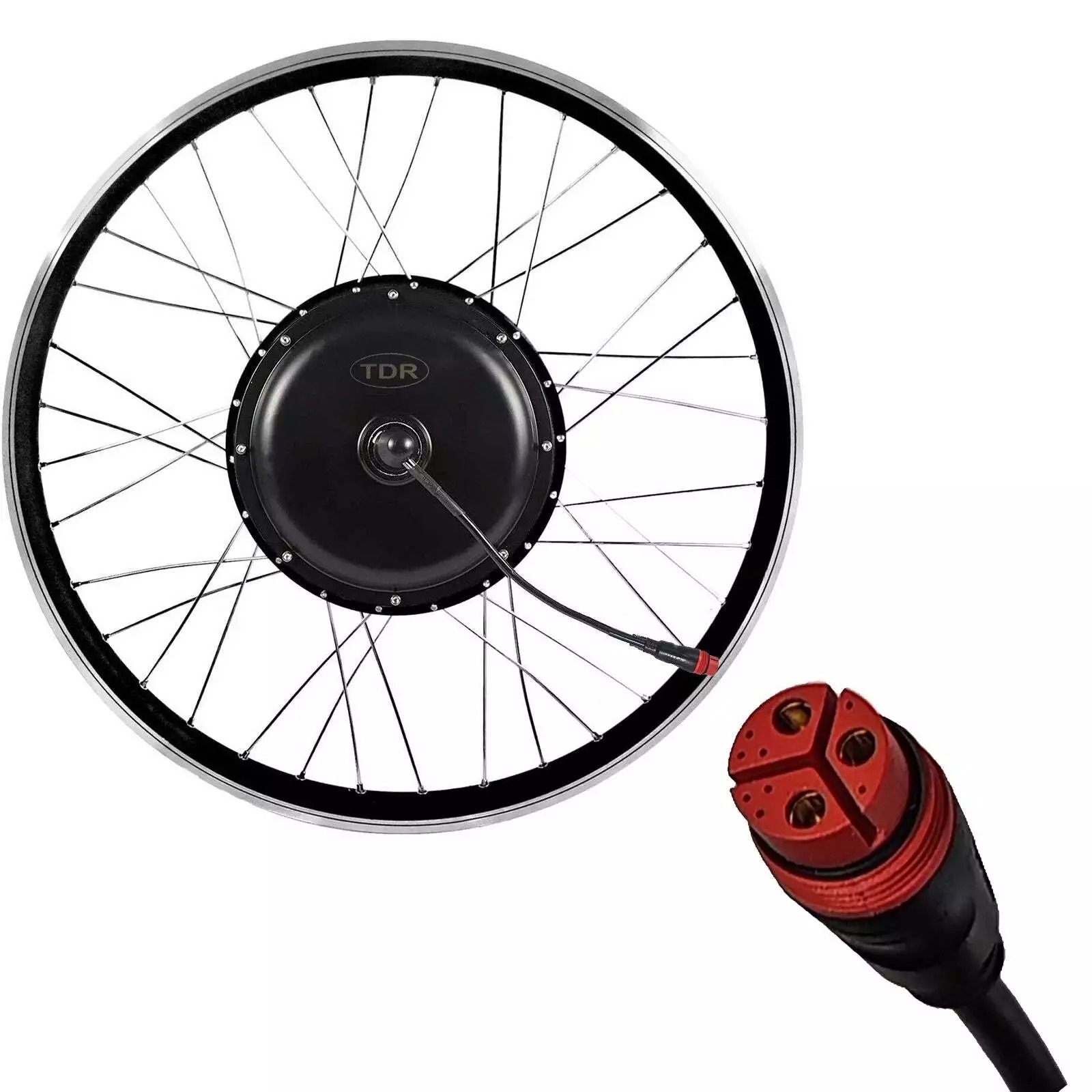 Buy TDR 48V 1500W Electric Bike Motor for 27.5" Wheels, Brushless ...