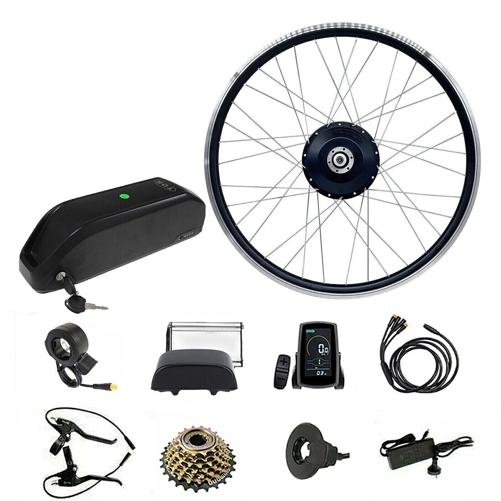 Buy TDR 48V 500W Rear Motor Electric Bike Conversion Kit 28 Inch 29 ...
