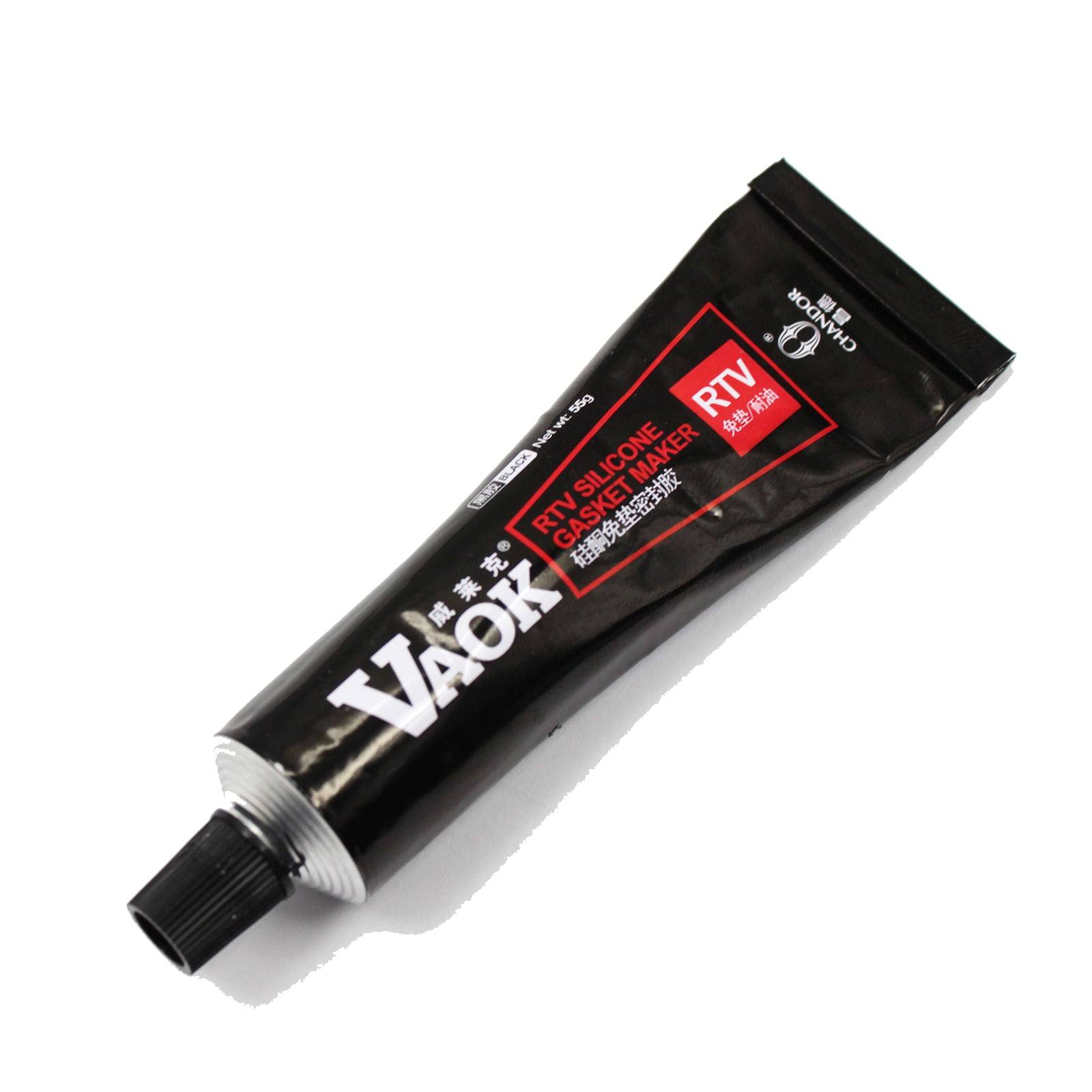 Buy TDR 55g Black RTV Silicone Gasket Maker Sealant for Engine, Motors ...