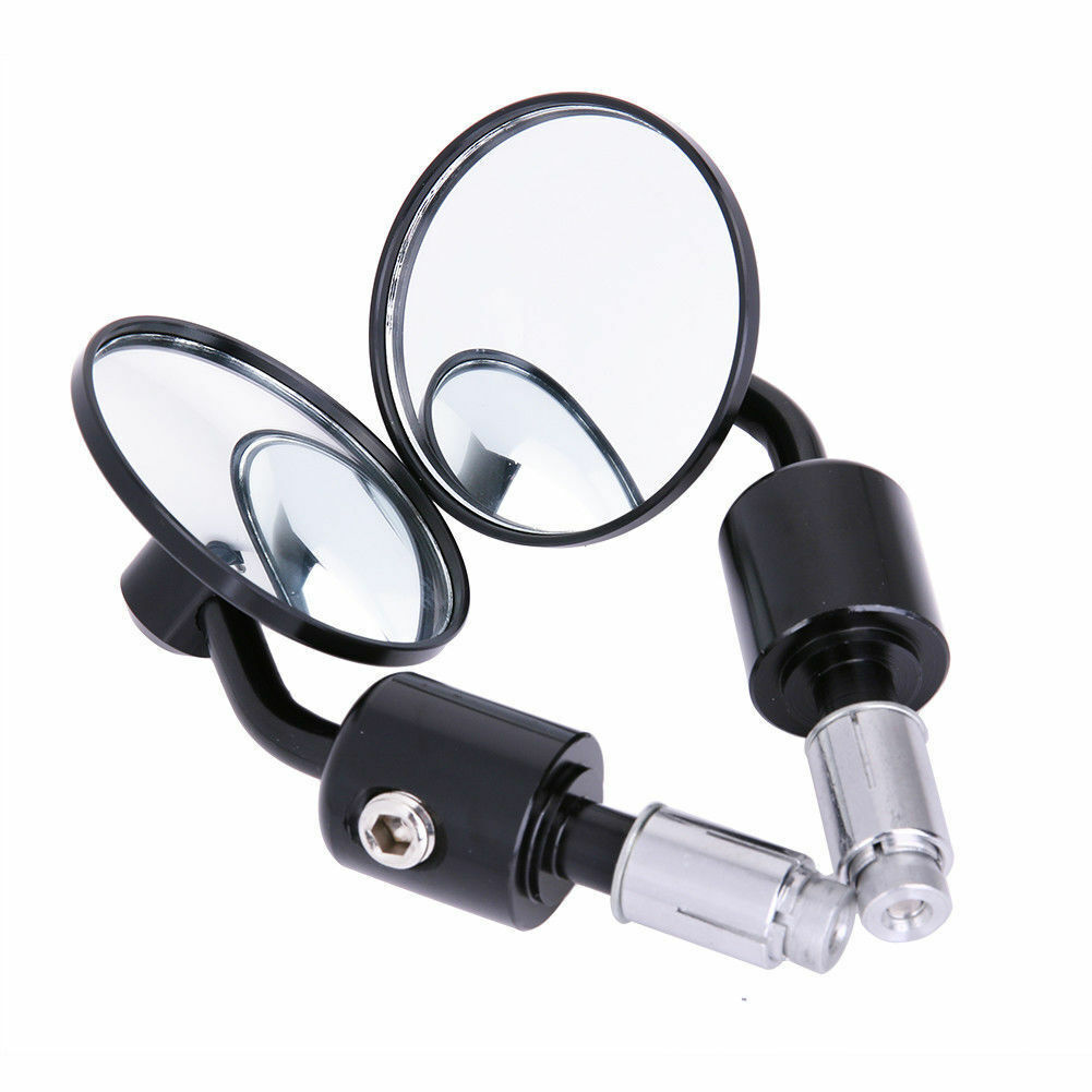 Buy TDR 7/8" 22mm Black CNC T-6061 Bar End Motorbike Mirrors for Lightning CityX XB9SX for ...