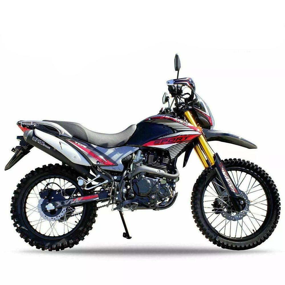 Buy TDR XVW 300CC Dirt Bike Red AG Farm Pit Trail Enduro Off Road 5 ...
