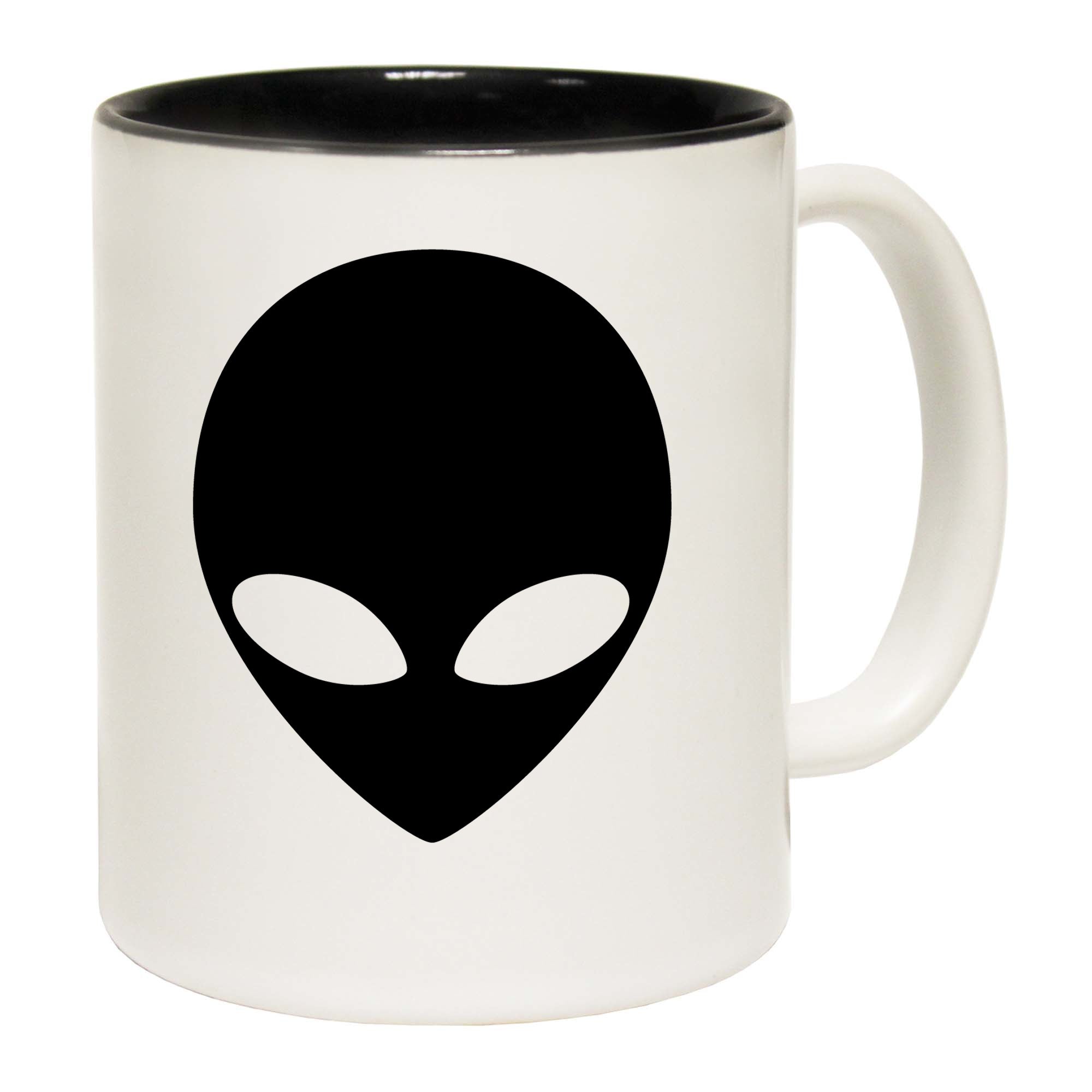 Buy Alien Head Black Mug Cup - MyDeal Australia