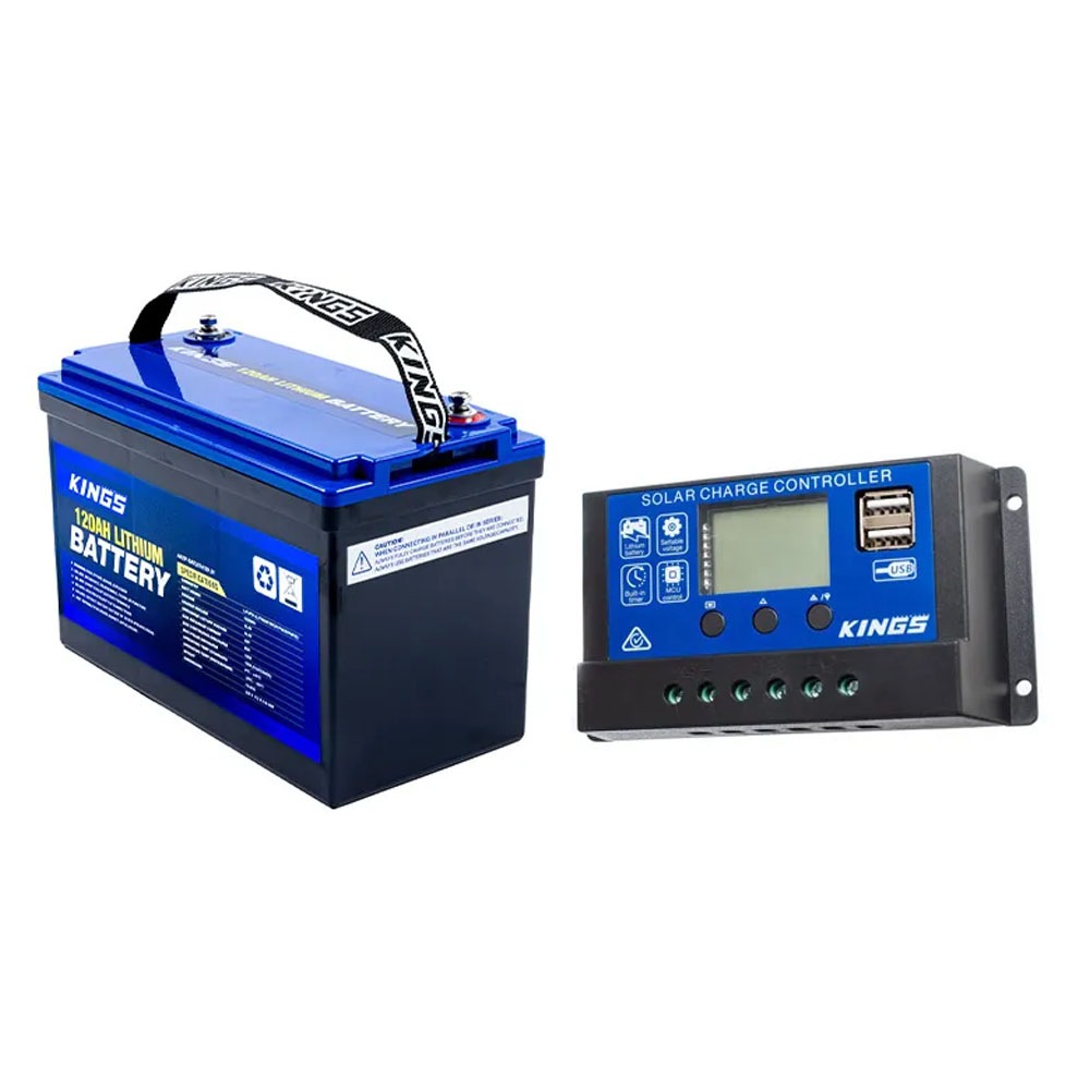 Buy Adventure Kings 120Ah Lithium LiFePO4 Battery Prismatic Cells + PWM ...