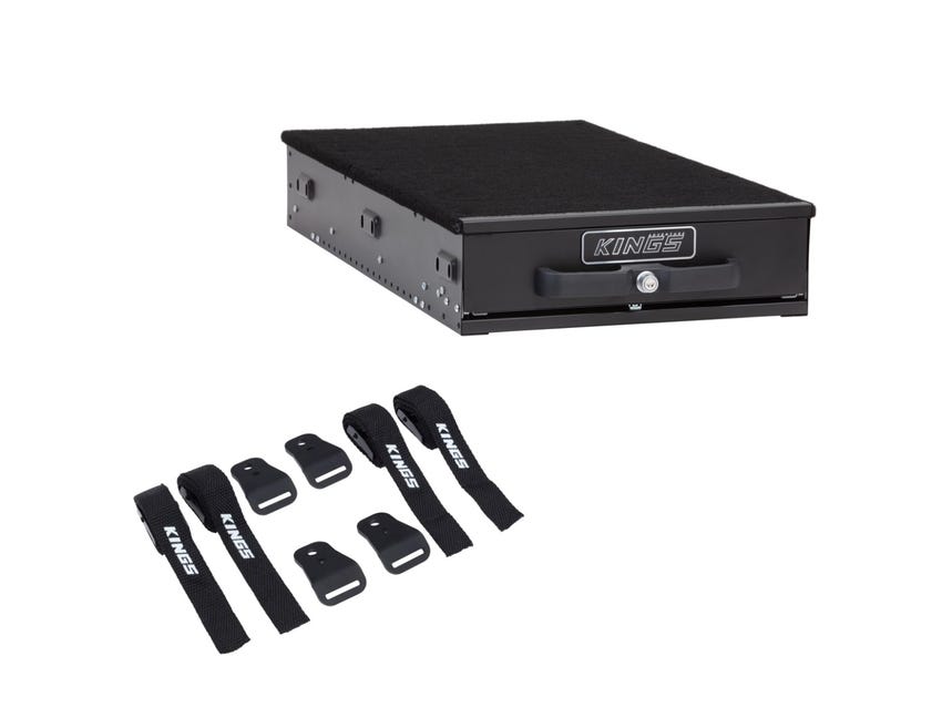 Buy Kings 900mm Slim Drawer -ute rear drawer + Drawer Tie Down Kit ...