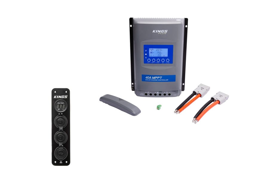 Buy Plus Premium 40 AMP MPPT Solar Regulator Lithium &AGM+ 12V ...