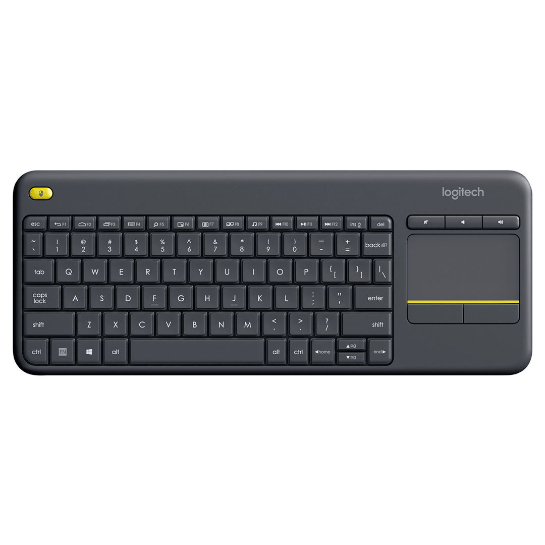 Buy Logitech K400 Plus Wireless Touch Keyboard Black - MyDeal Australia