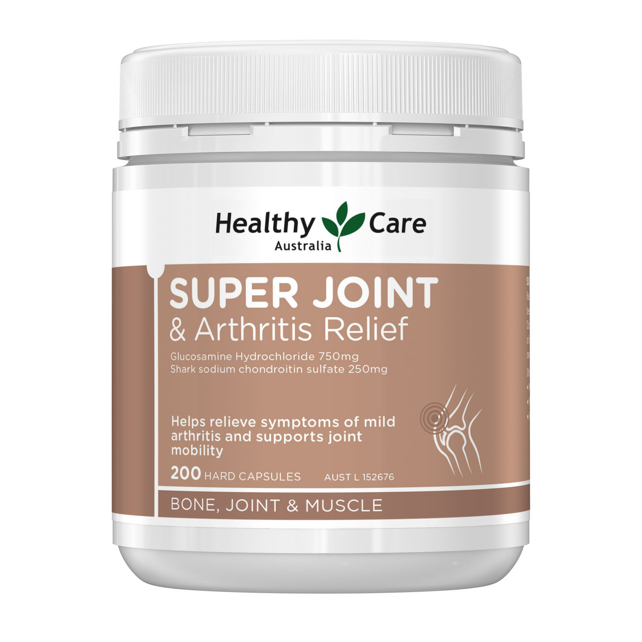 Buy Healthy Care Super Joint & Arthritis Relief 200 Capsules - MyDeal ...