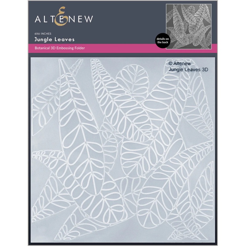 Buy Altenew Jungle Leaves 3D Embossing Folder - MyDeal