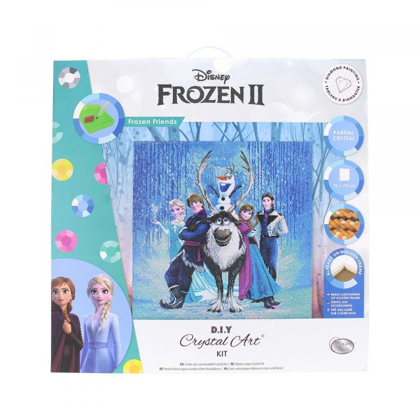 Buy Craft Buddy - Crystal Art Kit - Disney - Frozen II - 70cm x 70cm ...