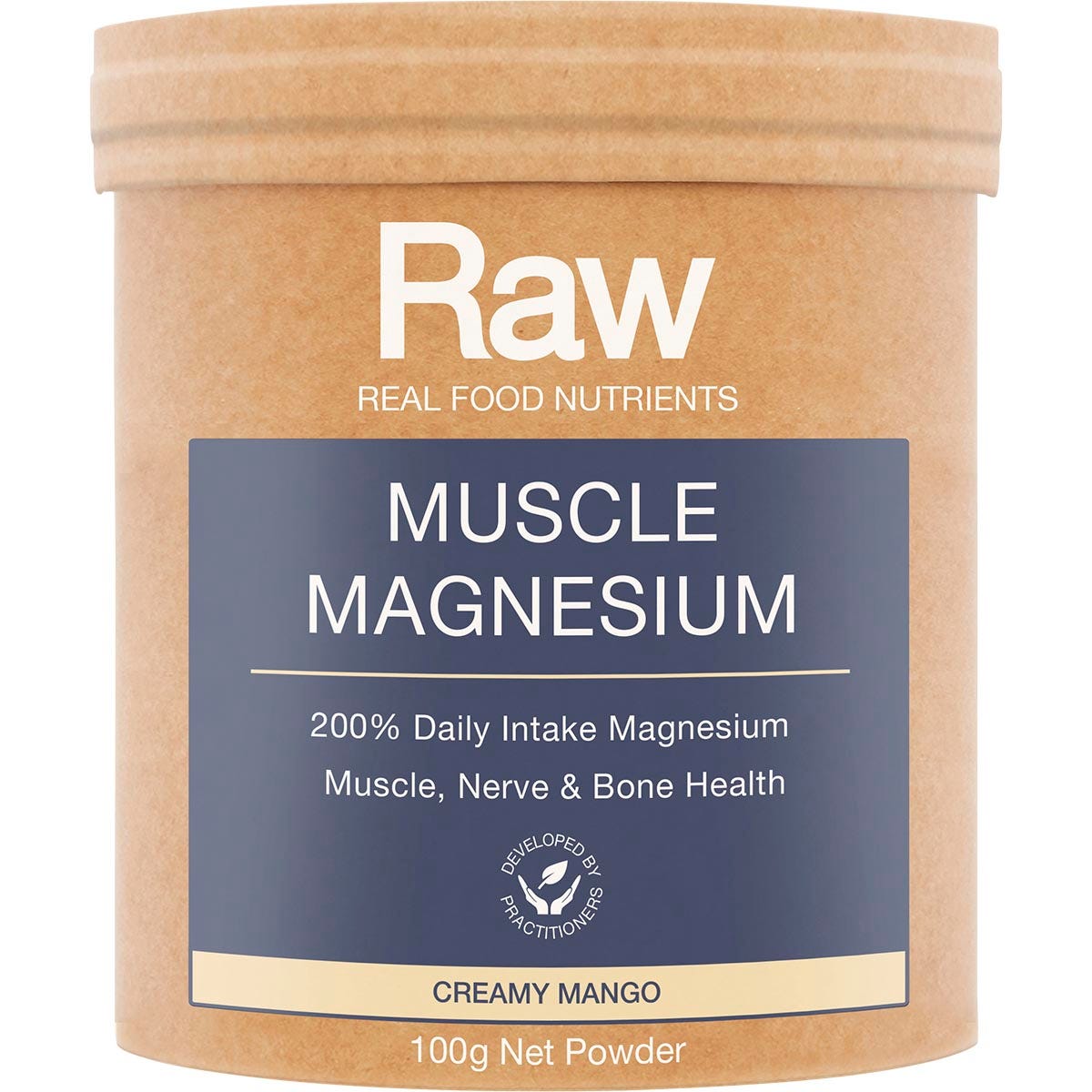 Buy Amazonia Raw Muscle Magnesium Creamy Mango 100g - MyDeal Australia