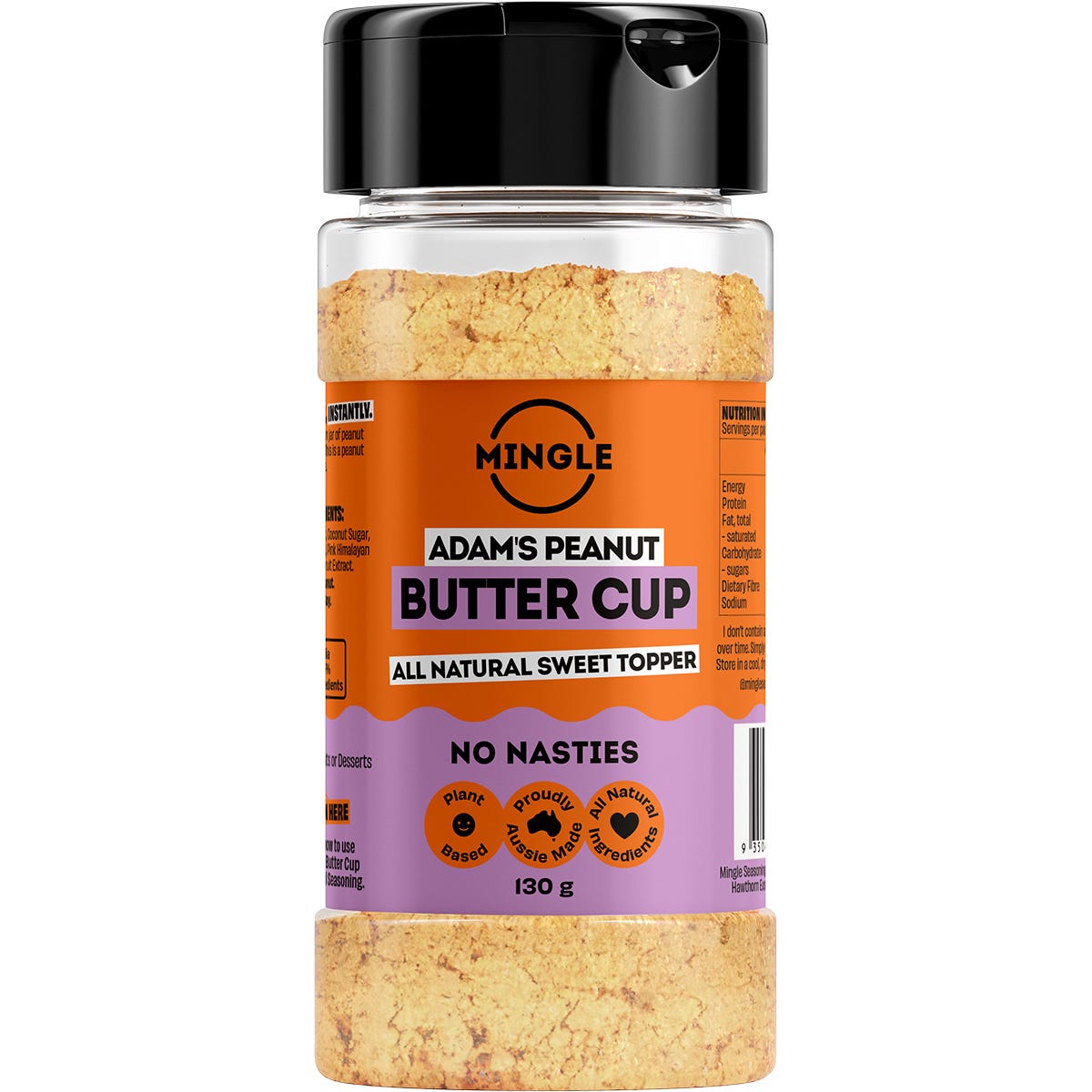 Buy Mingle Adam's Peanut Butter Cup All Natural Sweet Topper 130g ...