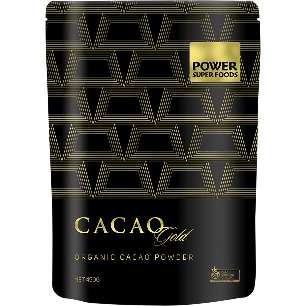 Buy Power Super Foods Cacao Gold Powder Certified Organic 450g - MyDeal ...
