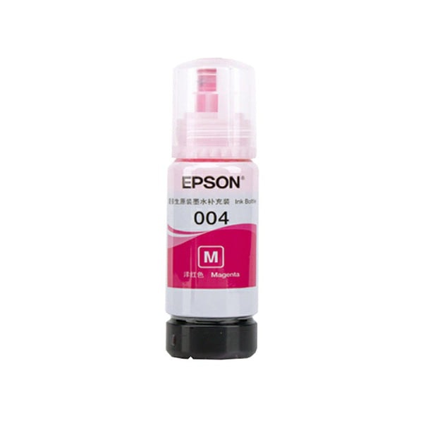 Buy Genuine Epson 004 Magenta EcoTank Ink Bottle for L1110 L1118 L3100 ...