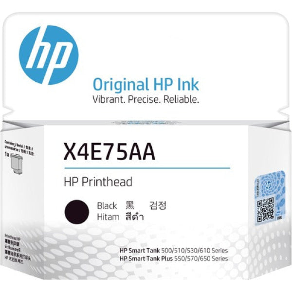 Buy Genuine HP X4E75AA Original Black Inkjet Printhead for Smart Tank ...