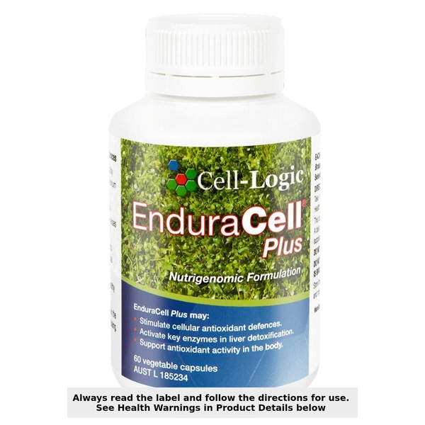 Buy CELL-LOGIC EnduraCell Plus 60 Vegan Capsules - MyDeal Australia