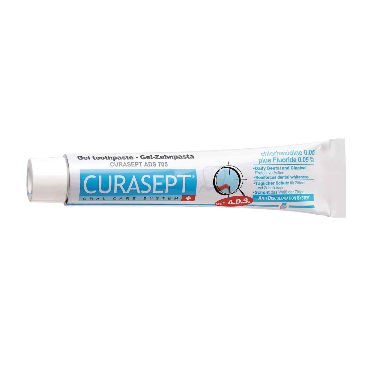 Buy Curasept ADS 705 Chlorhexidine 0.05% Gel Toothpaste 75ml - MyDeal ...