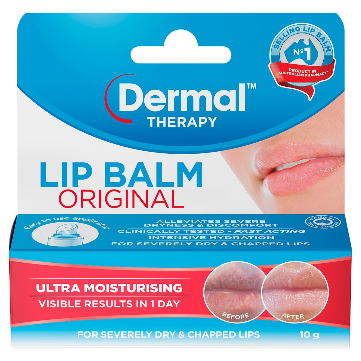 Buy Dermal Therapy Lip Balm Original 10g - MyDeal Australia