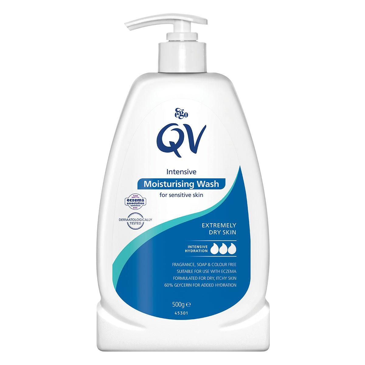 Buy Ego QV Intensive Moisturising Cleanser 500g - MyDeal Australia