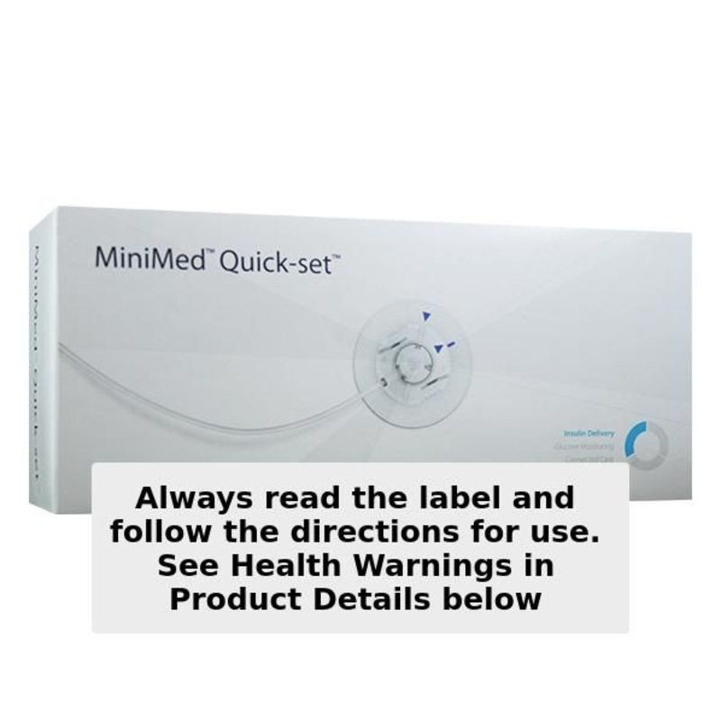 Buy Medtronic Minimed Paradigm Quick-Set Infusion 25G 9mm x 60cm - MyDeal