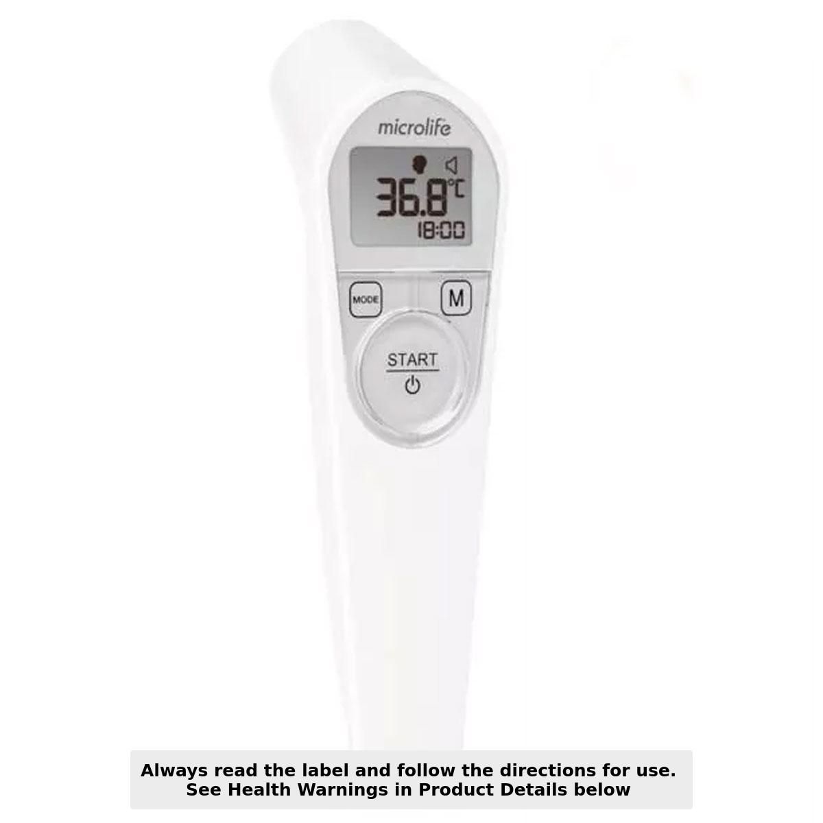 Buy Microlife Non Contact Forehead Thermometer NC200 - MyDeal Australia